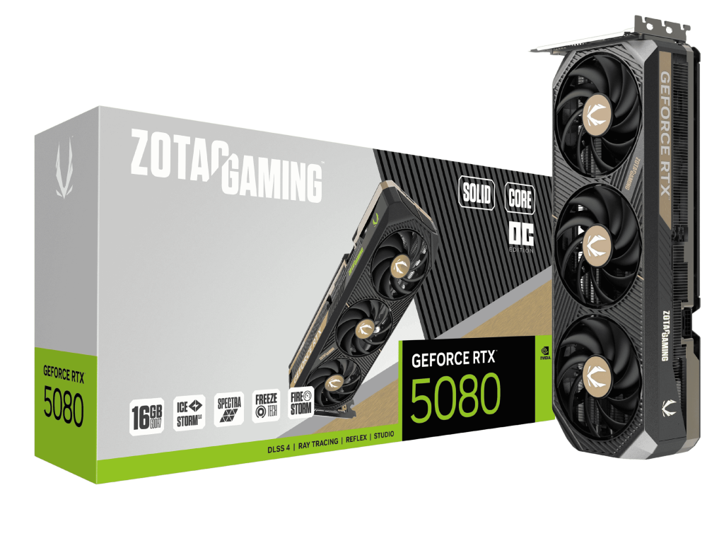 ZOTAC SOLID RTX 5070 12GB GPU TRI FAN NEW | Power Up! - MicroZaib